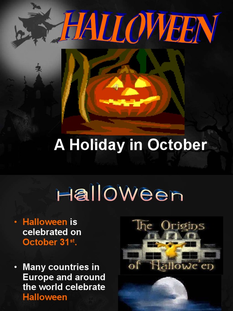 A Holiday in October | PDF