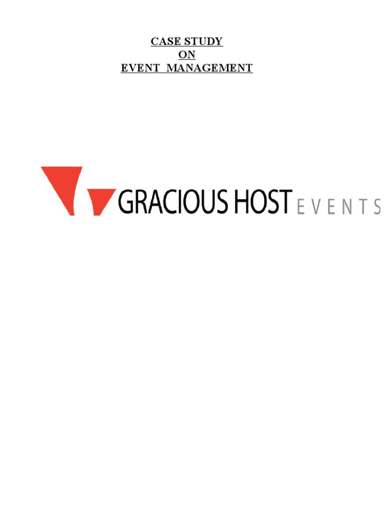 Case Study On Event Management | PDF | Simulation | Use Case