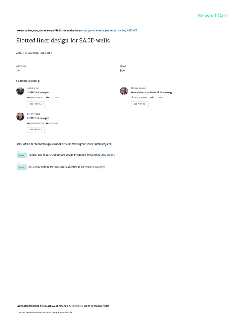 Slotted Liner Design | PDF | Deformation (Engineering) | Buckling