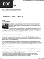 Pengertian Level Soal C1, C2, C3, C4, C5 Dan C6 | PDF | Komputer | Teknologi & Rekayasa