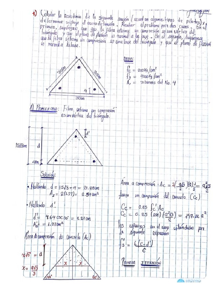 Viga Triangular de Concreto Armado | PDF