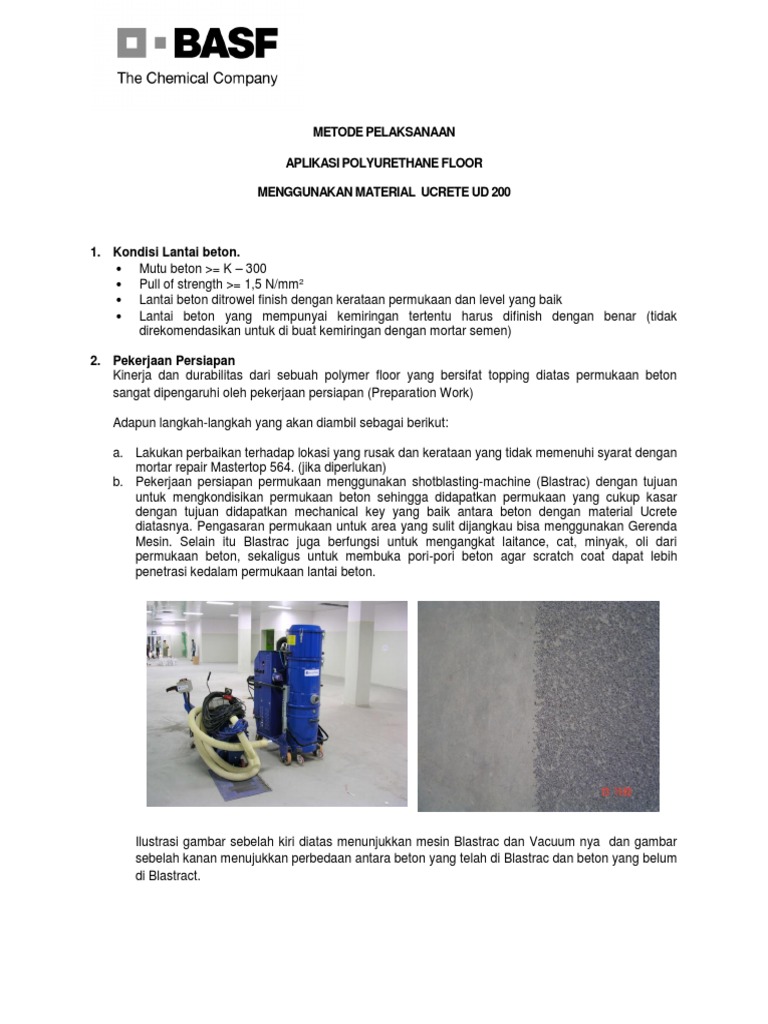 Ucrete UD 200 Update | PDF