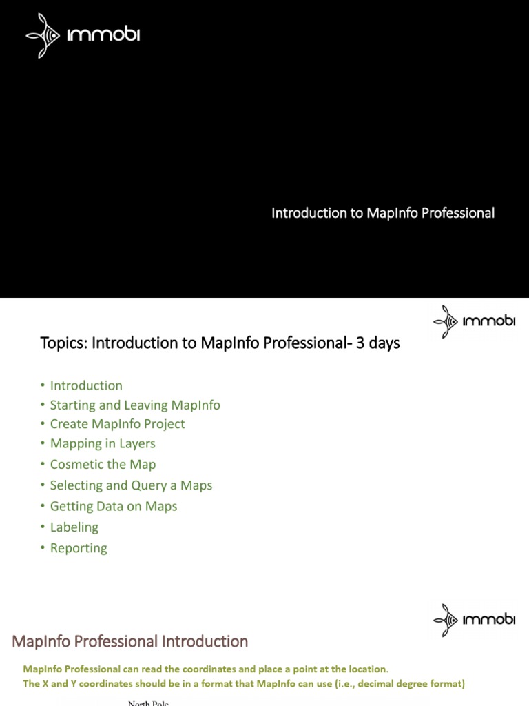 Map Info Professional v2.0 | PDF | Microsoft Excel | Computer File