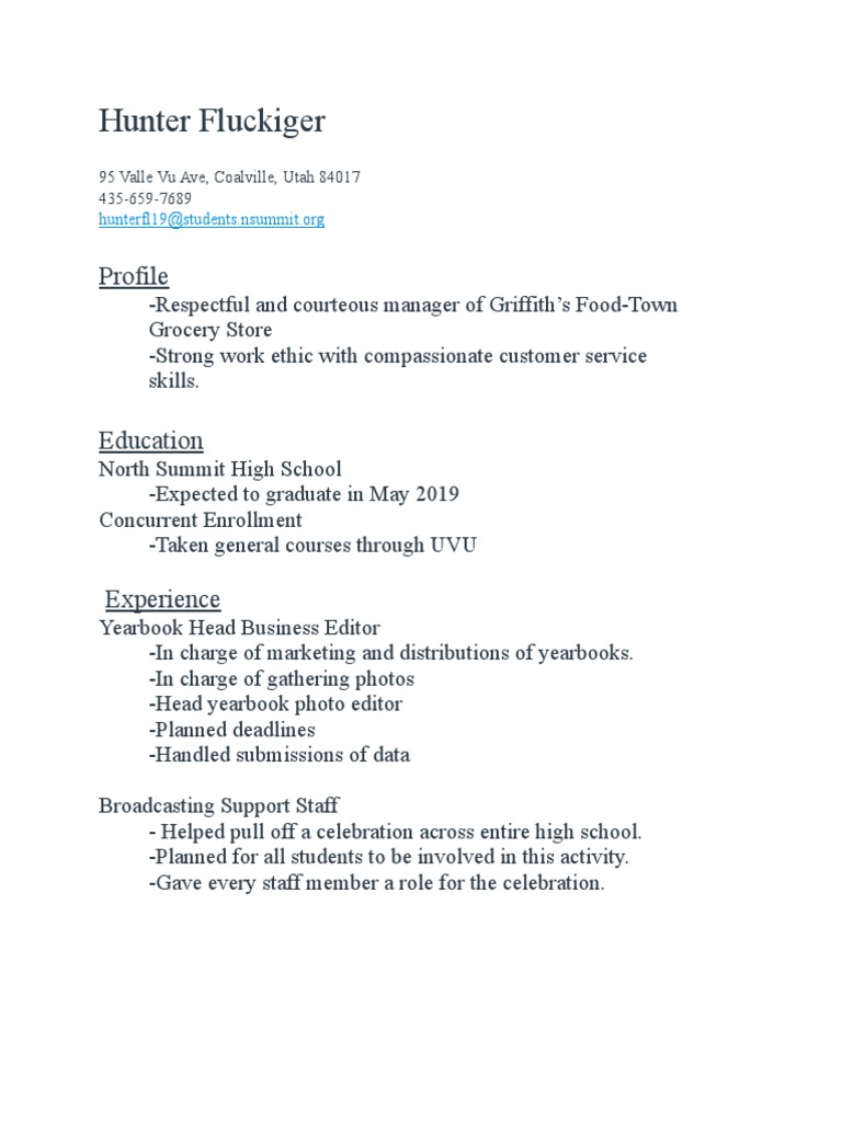 Resume Revised Final | PDF | Career & Growth