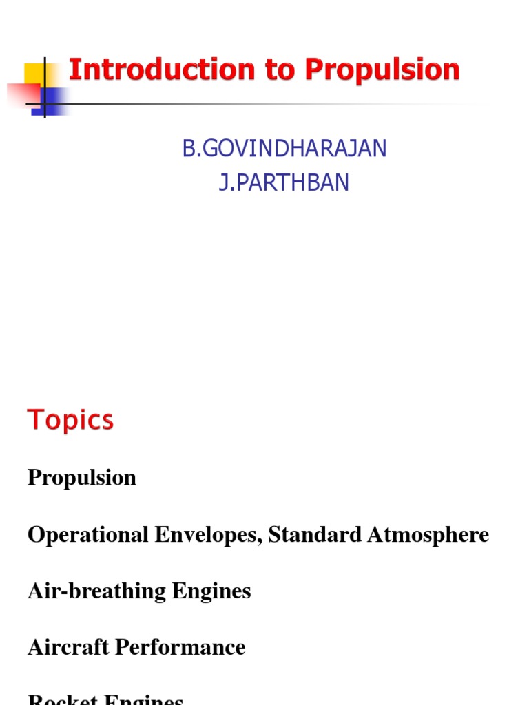 Jet Propulsion | PDF | Jet Engine | Spacecraft Propulsion
