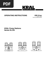 KRAL K Series Screw Pump Manual | PDF | Pump | Bearing (Mechanical)