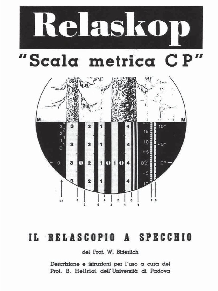 Relascopio Dr. Bitterlich Mod. CP | PDF