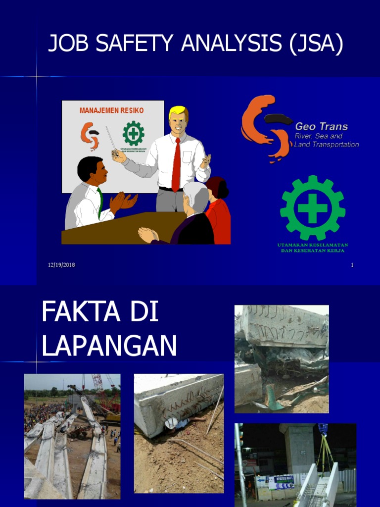 Job Safety Analysis (Jsa) | PDF