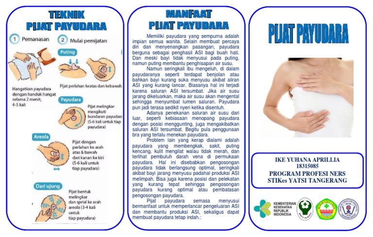Leaflet Pijat Payudara | PDF