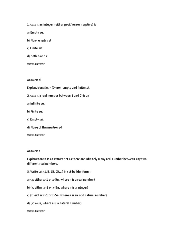 2nd Chapter | PDF | Empty Set | Function (Mathematics)