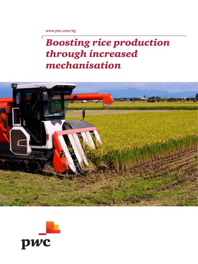 Boosting Rice Production Through Increased Mechanisation | PDF | Rice ...