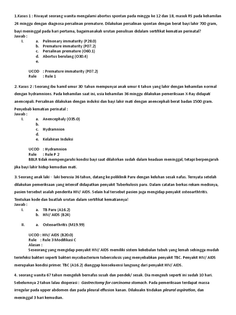 Contoh Soal Koding Latihan | PDF