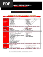 12 Week Shredded Workout Plan | PDF | High Intensity Interval Training ...