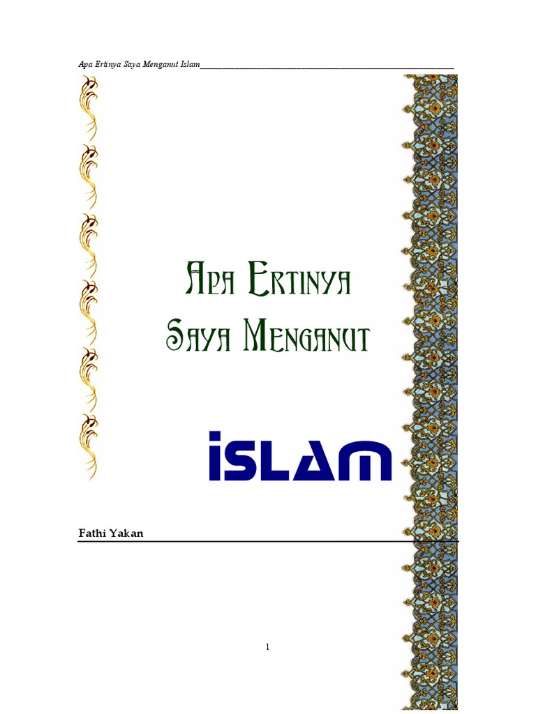 Komitmen Muslim Sejati - Fathi Yakan PDF | PDF