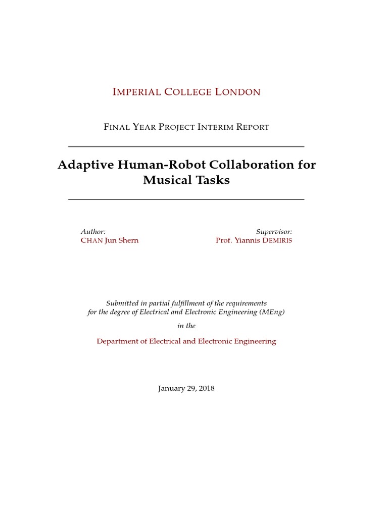 Fyp Interim Report | PDF | Artificial Intelligence | Intelligence (AI) & Semantics