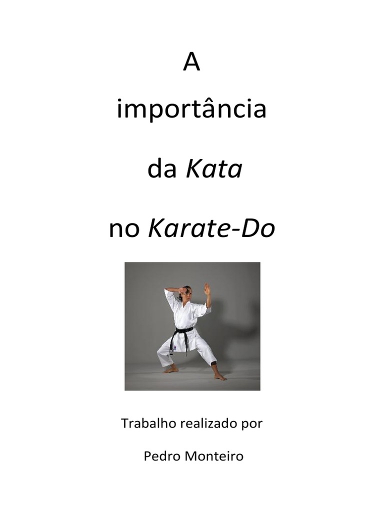 A Importância Do Kata No Karate-Do | PDF | Karatê | Kata