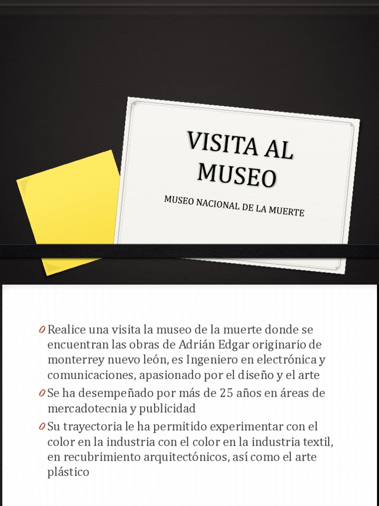 Visita Al Museo | PDF