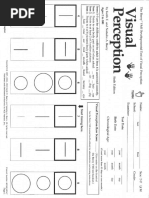 Beery-Buktenica Developmental Test of Visual-Motor Integration (VMI), 6 ...
