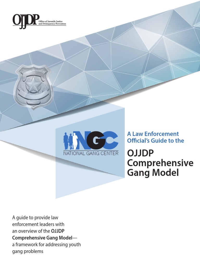 LE Officials Guide To OJJDP Comprehensive Gang Model | PDF | Gang | Police