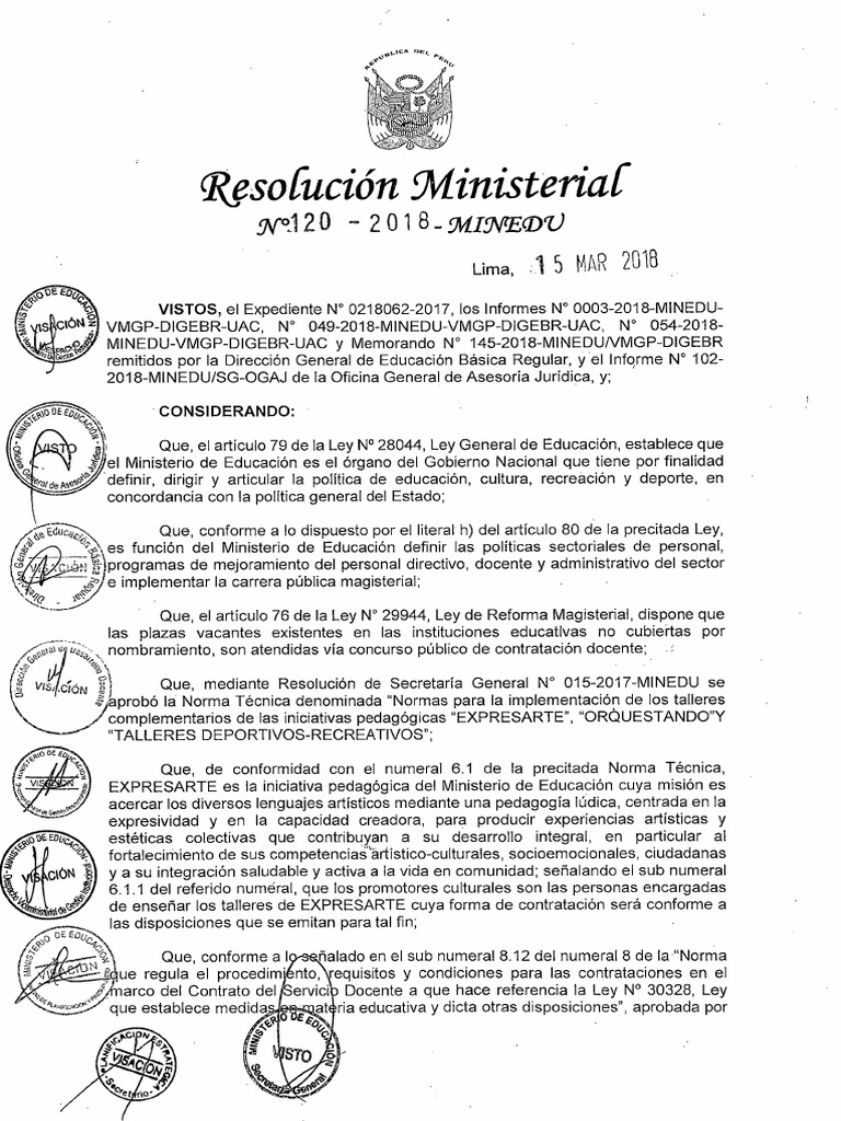 RM 120-2018 | PDF