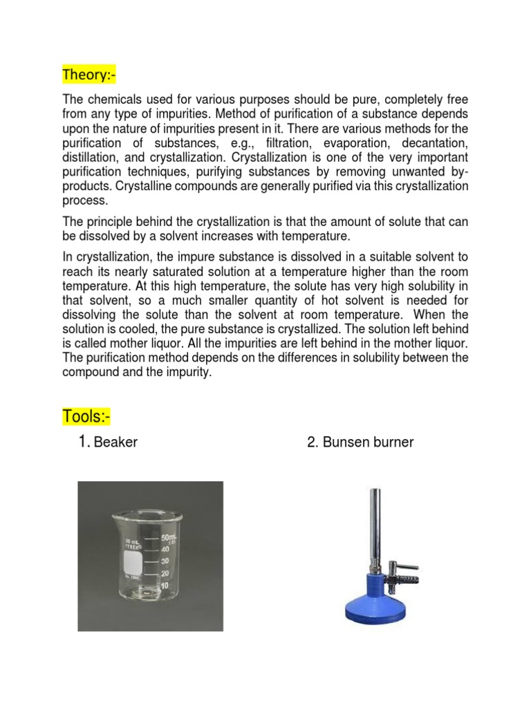 Organic Chemistry Exp.3 | PDF
