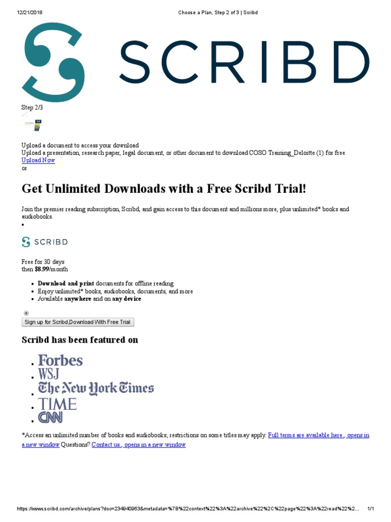 Get Unlimited Downloads With A Free Scribd Trial!: Scribd Has Been ...