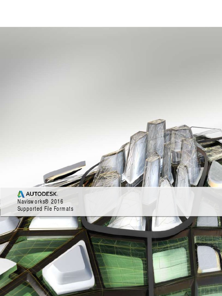 Navisworks 2016 Supported Formats and Applications | PDF | Auto Cad ...
