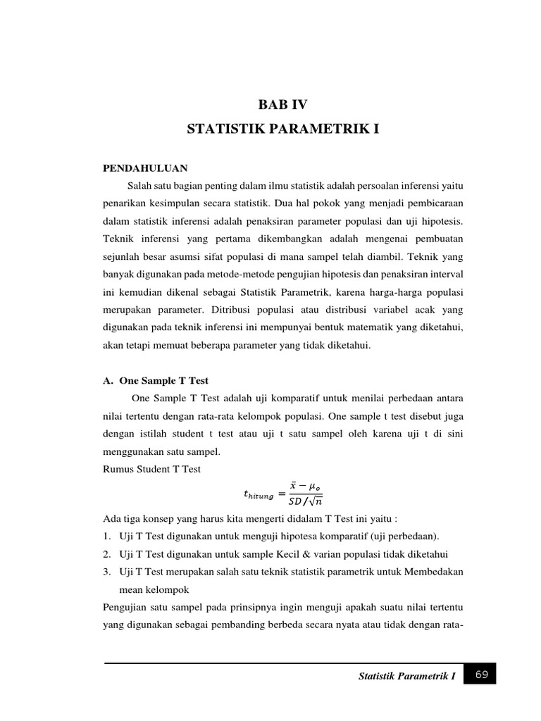 Modul Statistik | PDF