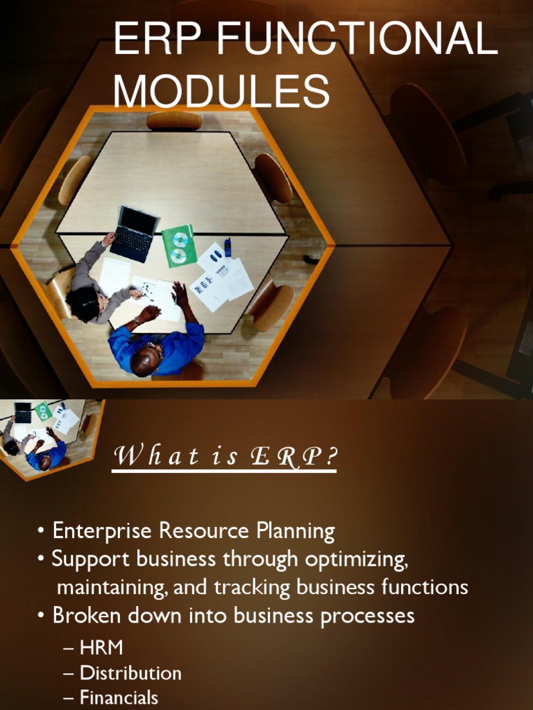 Erp Functional Modules | PDF | Enterprise Resource Planning | Inventory