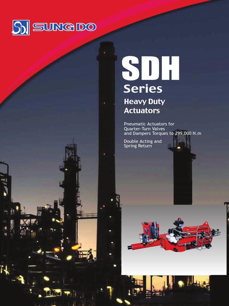 SDH Series | PDF | Valve | Actuator