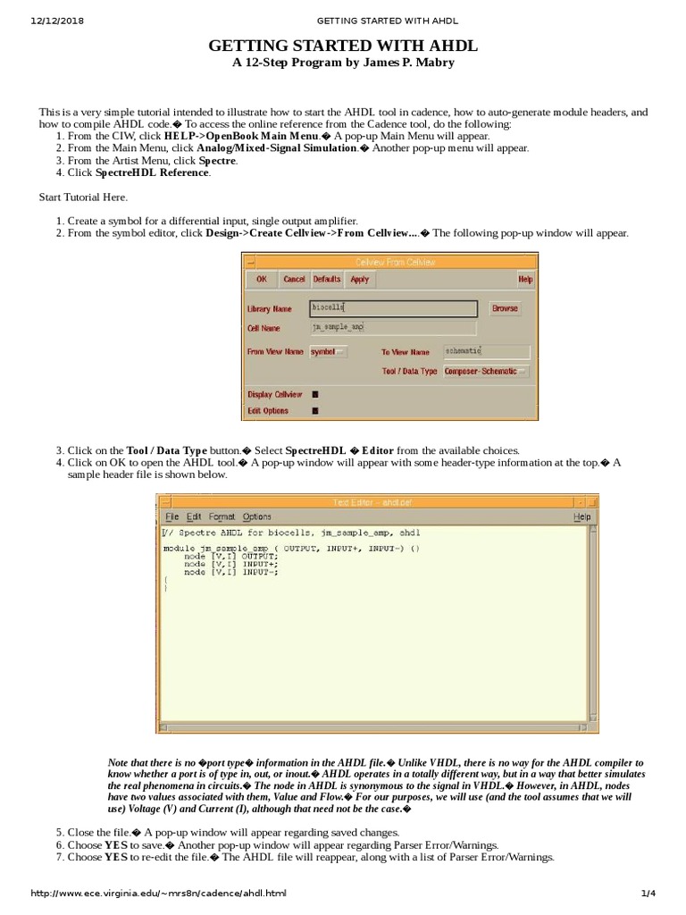 Getting Started With Ahdl | PDF | Hardware Description Language | Computing