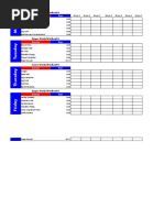 David Laid DUP Program | PDF | Recreation | Games Of Physical Skill