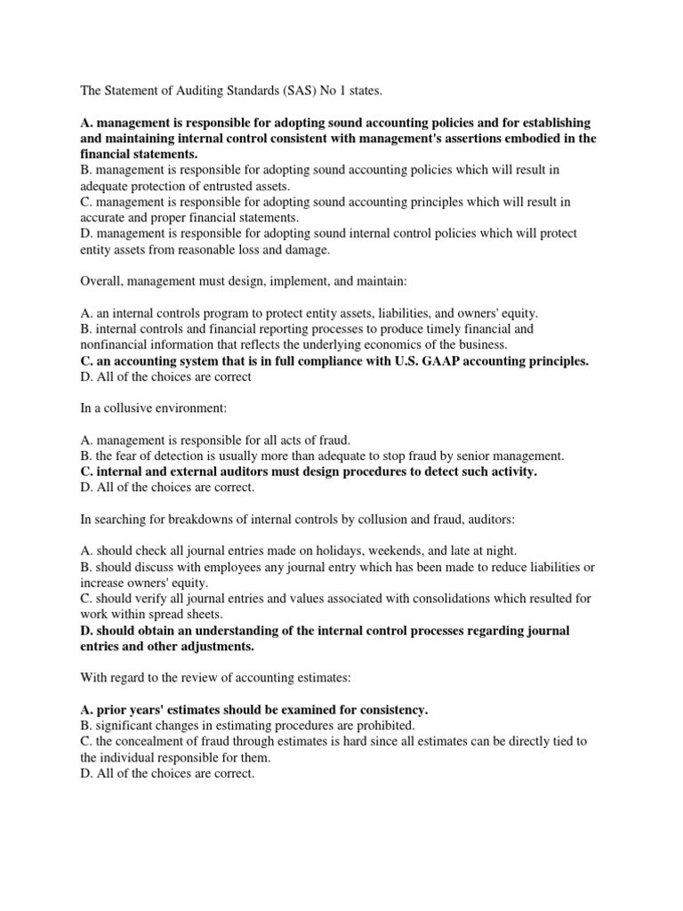 20 Revlon | PDF | Financial Audit | Internal Control