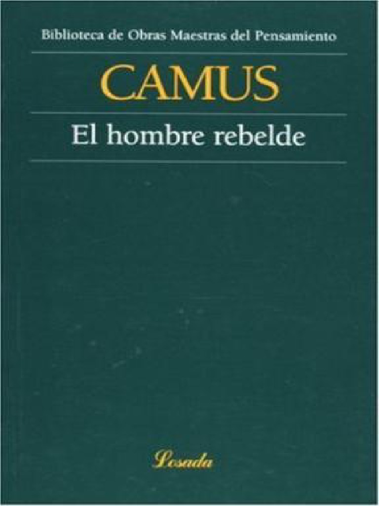 Camus Albert - El Hombre Rebelde | PDF