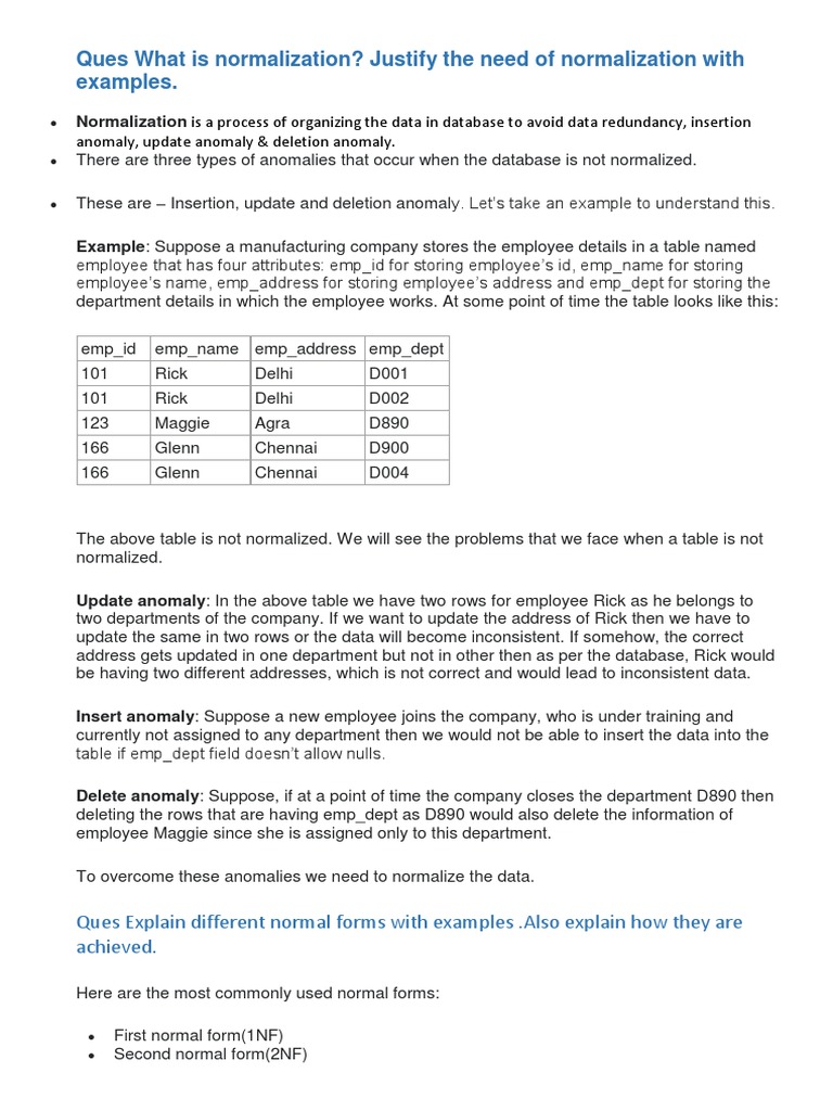 Normalization and Functional Dependency | PDF | Program Optimization | Relational Model