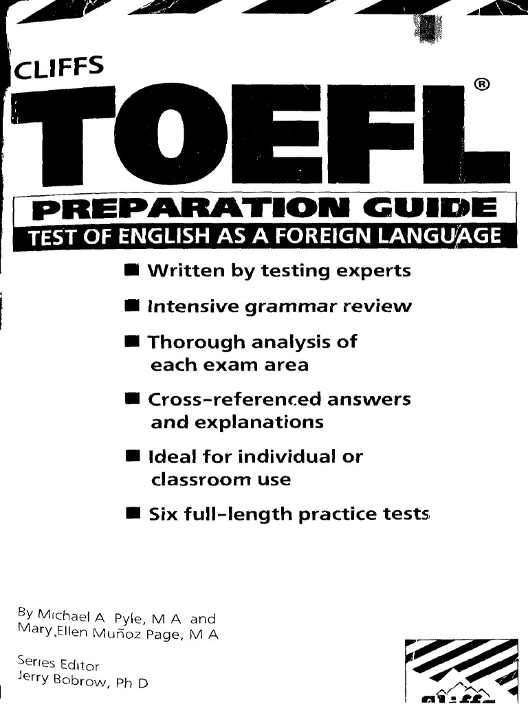 Cliffs Toefl Preparation Guide PDF | PDF