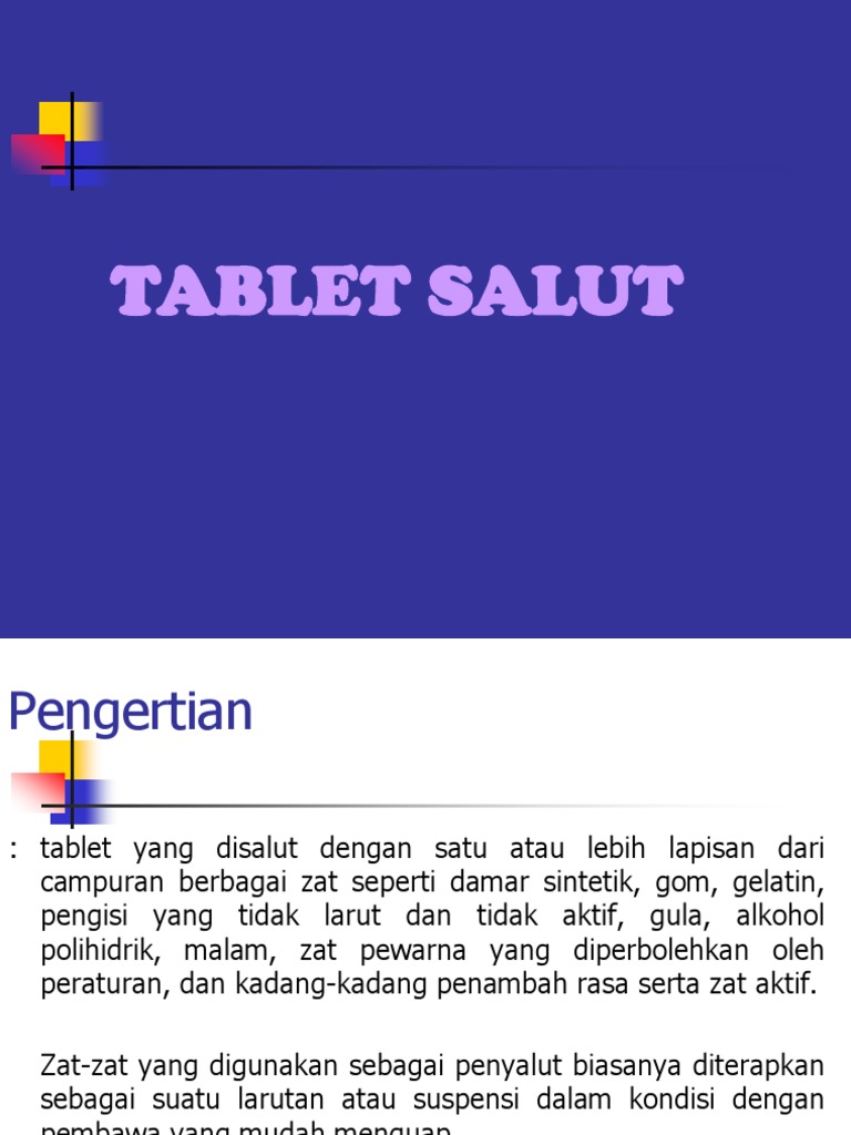 Tablet Salut | PDF