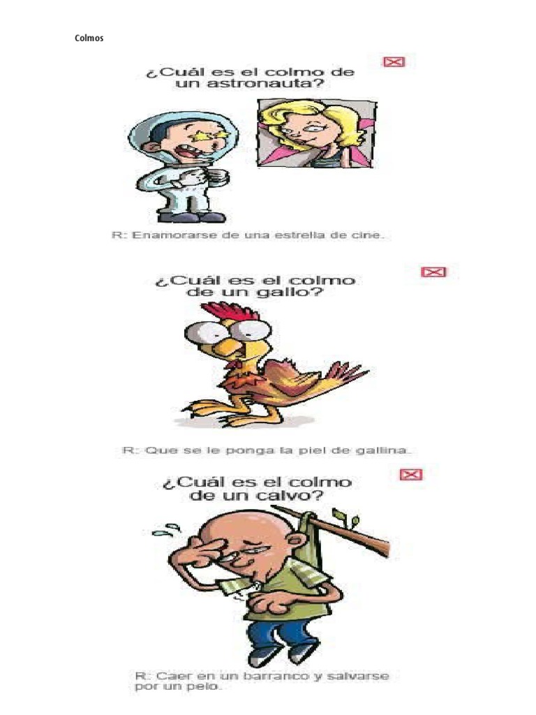 Bombas Refranes Colmos Modismos Con Imagenes Grandes Pasar A Mano | PDF