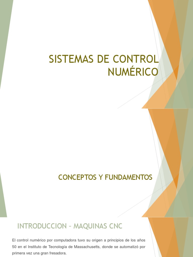 Sistemas de Control Numérico | PDF | Control numerico | Lenguaje de ...