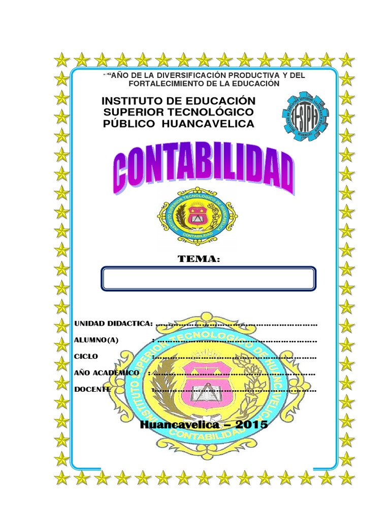 Caratula Contabilidad | PDF