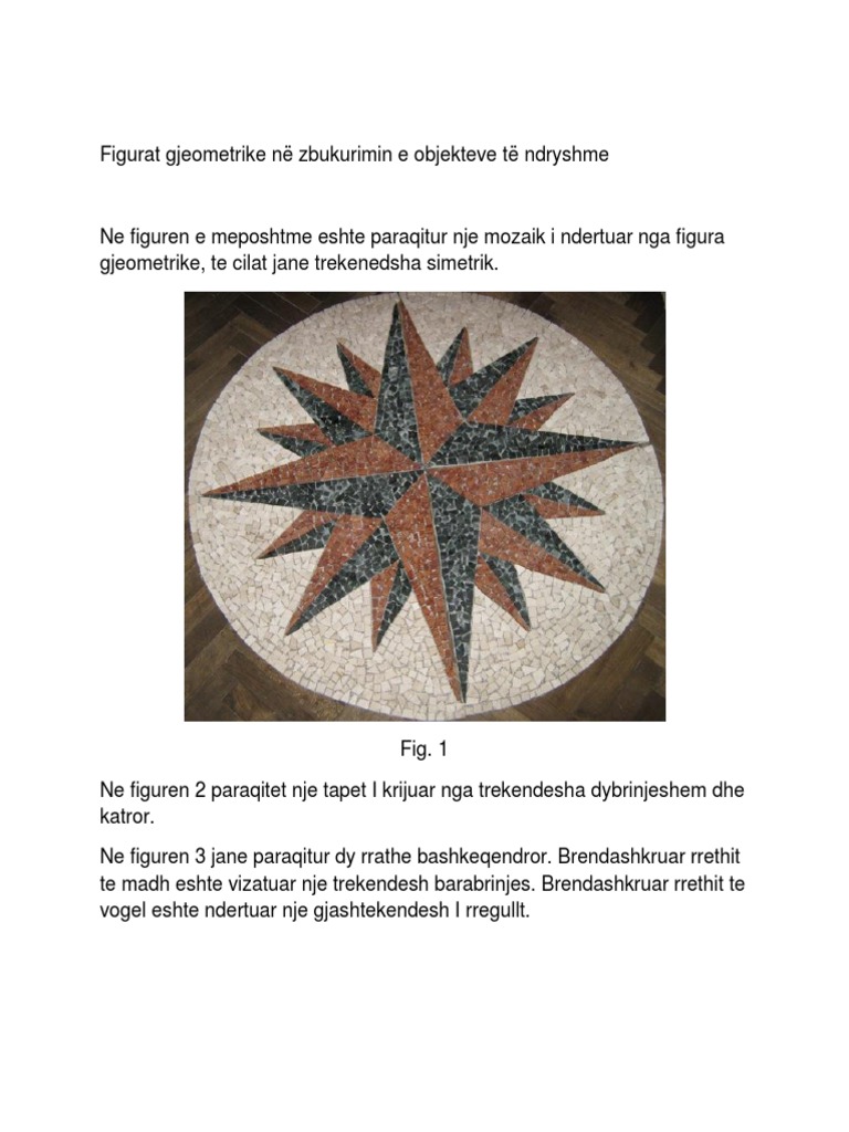 Figurat Gjeometrike | PDF