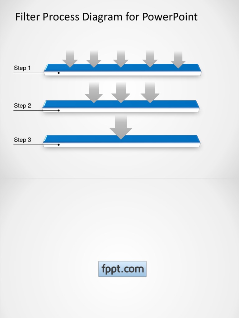 2995 Arrows Filter Diagram Template | PDF