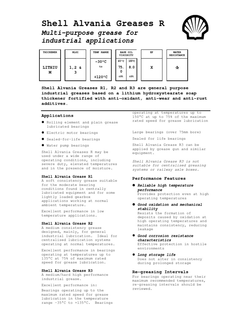 alvania r3 | Bearing (Mechanical) | Chemical Substances