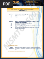 Nism Series 15 Model Paper | PDF | Stock Market | Stocks