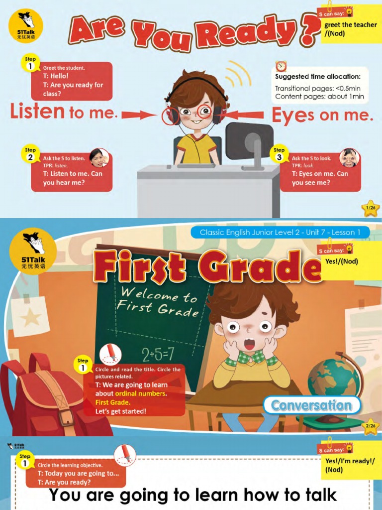 51talk Mock Demo Template | PDF