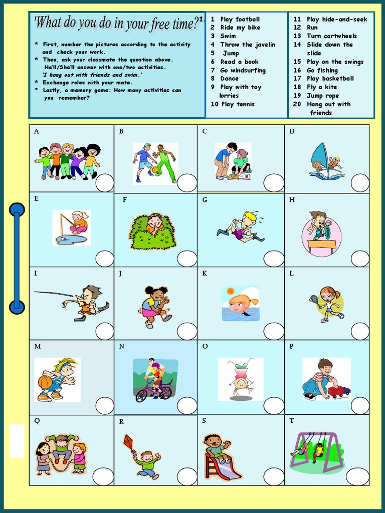 Fun Activities for Kids List | PDF