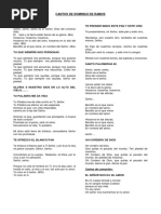 Cantos Corpus Christi | PDF | eucaristía | Cristo (título)