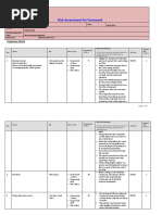 Risk Assessment For Concrete Works | PDF | Personal Protective ...