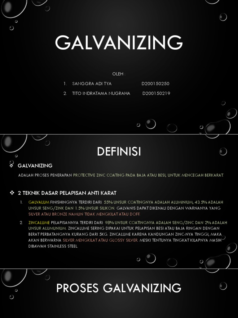 Galvanizing | PDF