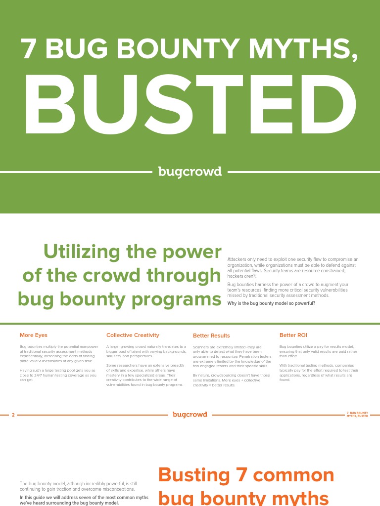 Bug Bounty | PDF | Vulnerability (Computing) | Computer Security